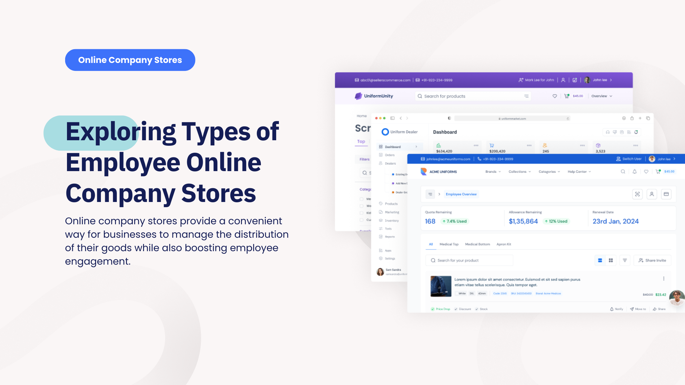 Exploring Types of Employee Online Company Stores